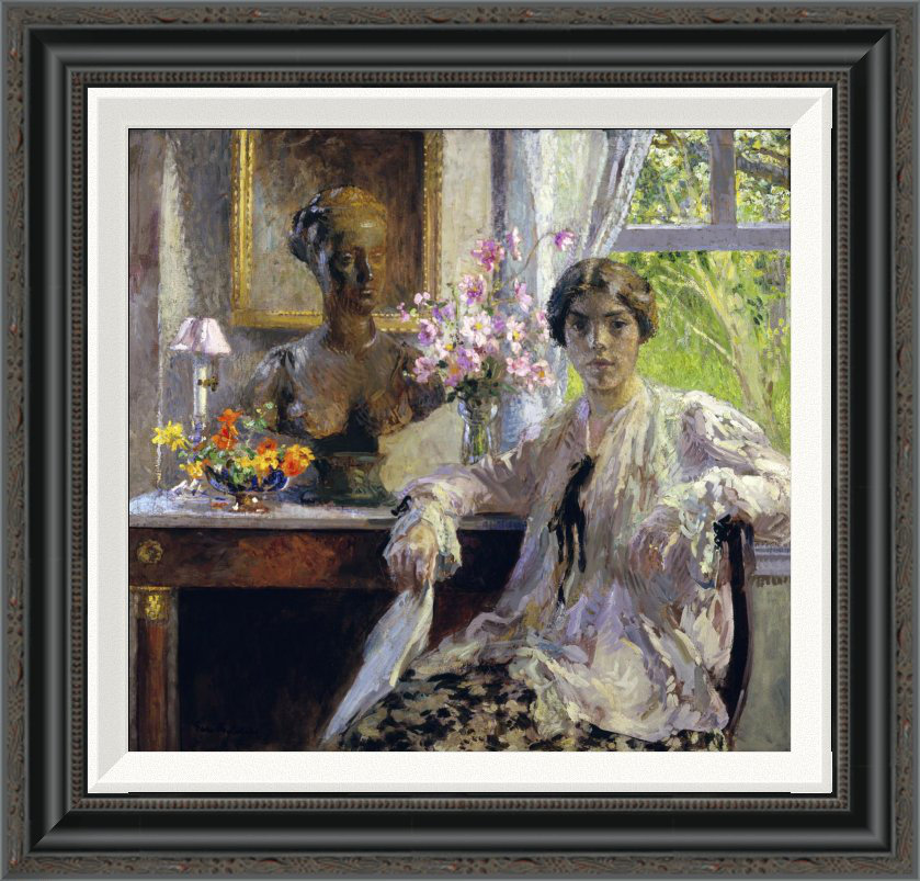 Global Gallery 'Nellie Kabel' by Gari Melchers Framed Painting Print | Wayfair